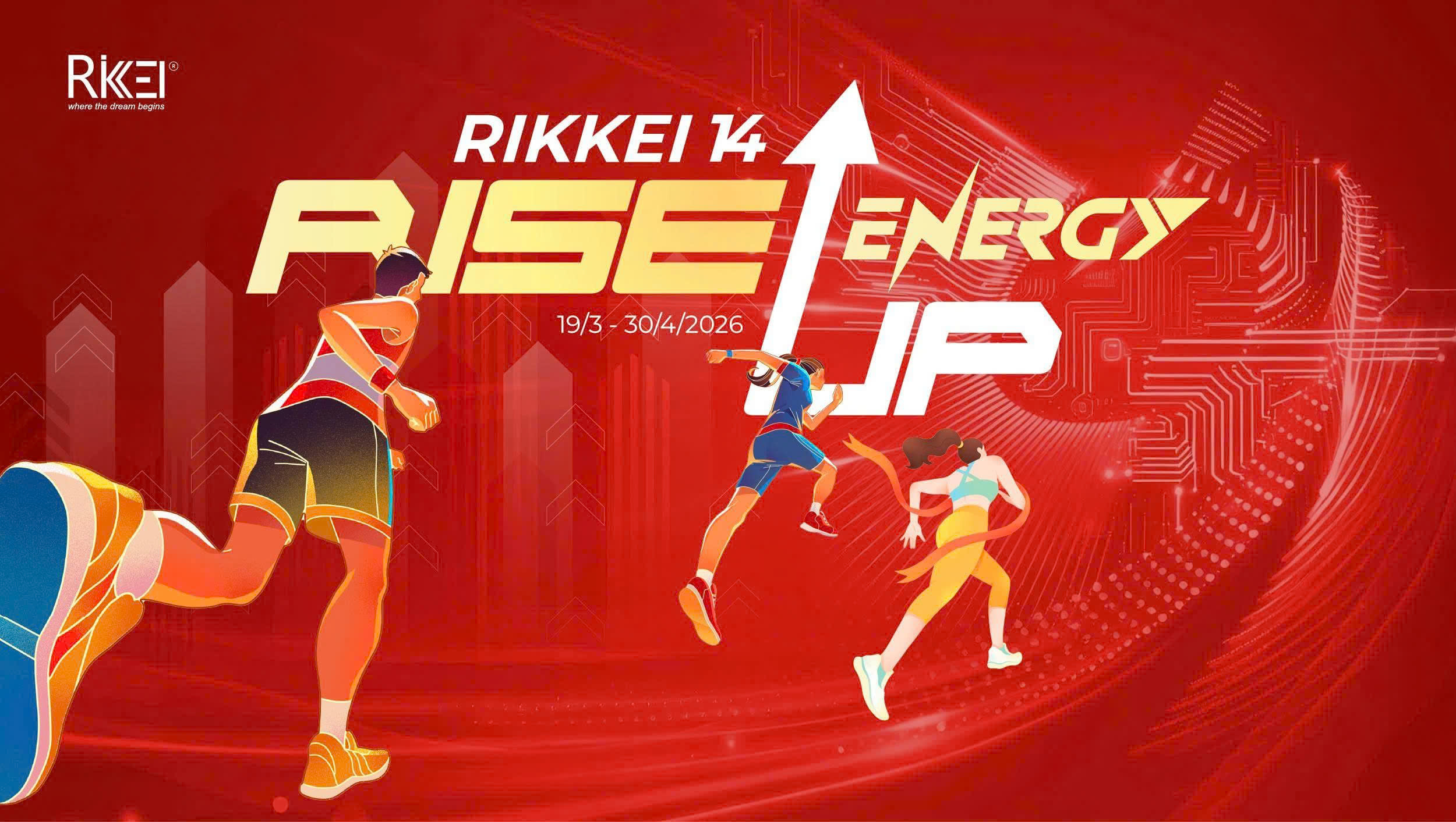 RISE UP ENERGY - 84RACE - Giải chạy trực tuyến