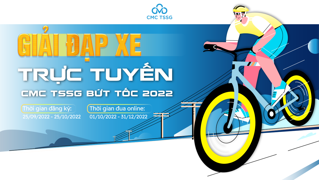 CMC TSSG BỨT TỐC 2022 - 84RACE - Giải chạy trực tuyến