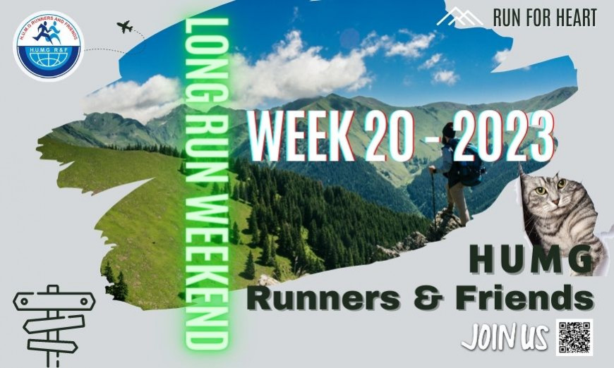 HUMG RUNNERS AND FRIENDS LONG RUN WEEKEND, W20-2022 - 84RACE - Giải ...