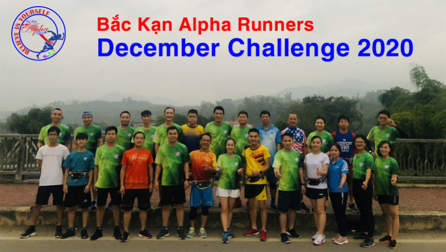 Bắc Kạn Alpha Runners - Thử thách tháng 12 - Unlimited Chain