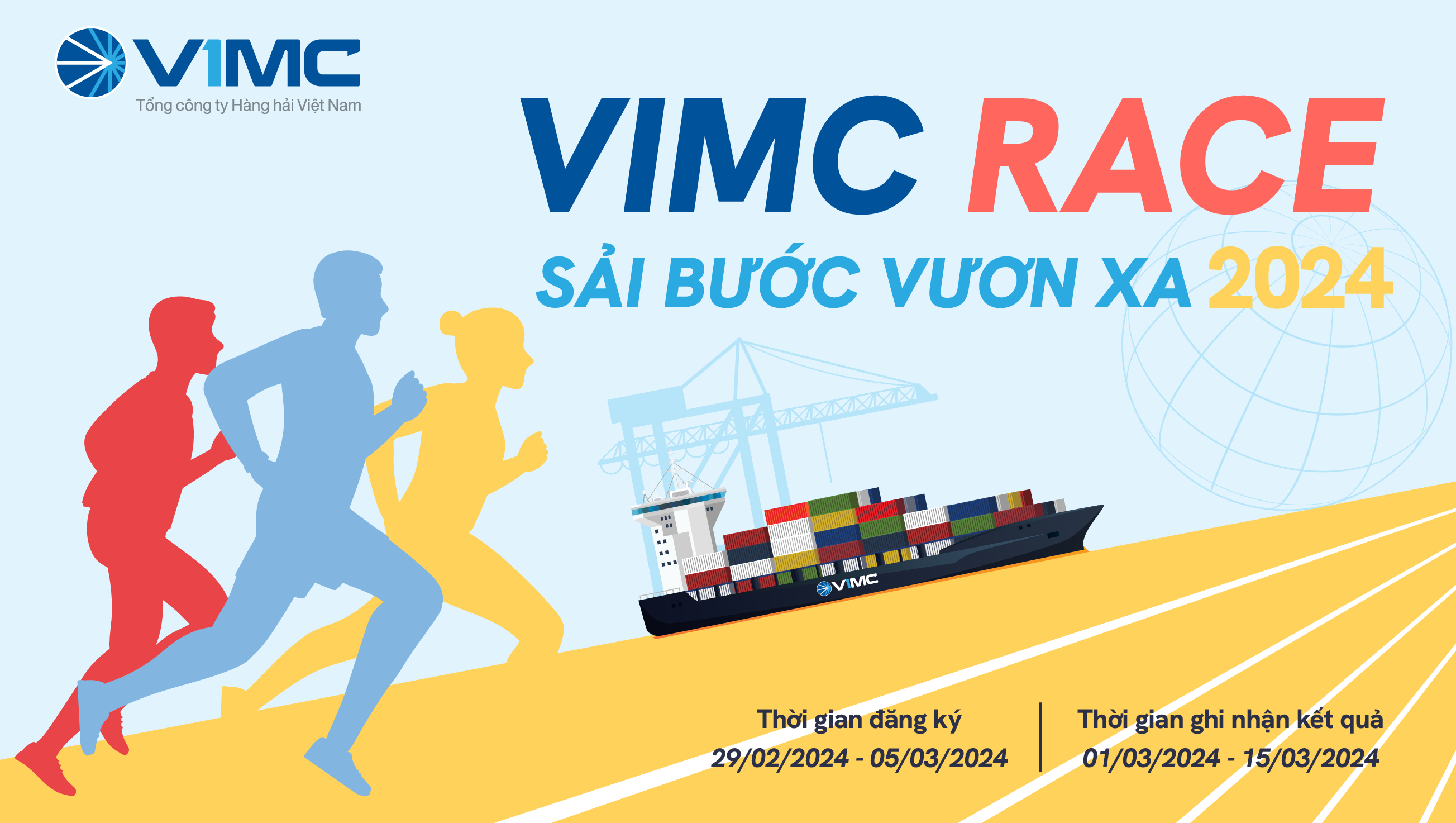 VIMC - Sải bước vươn xa - 84RACE - Giải chạy trực tuyến